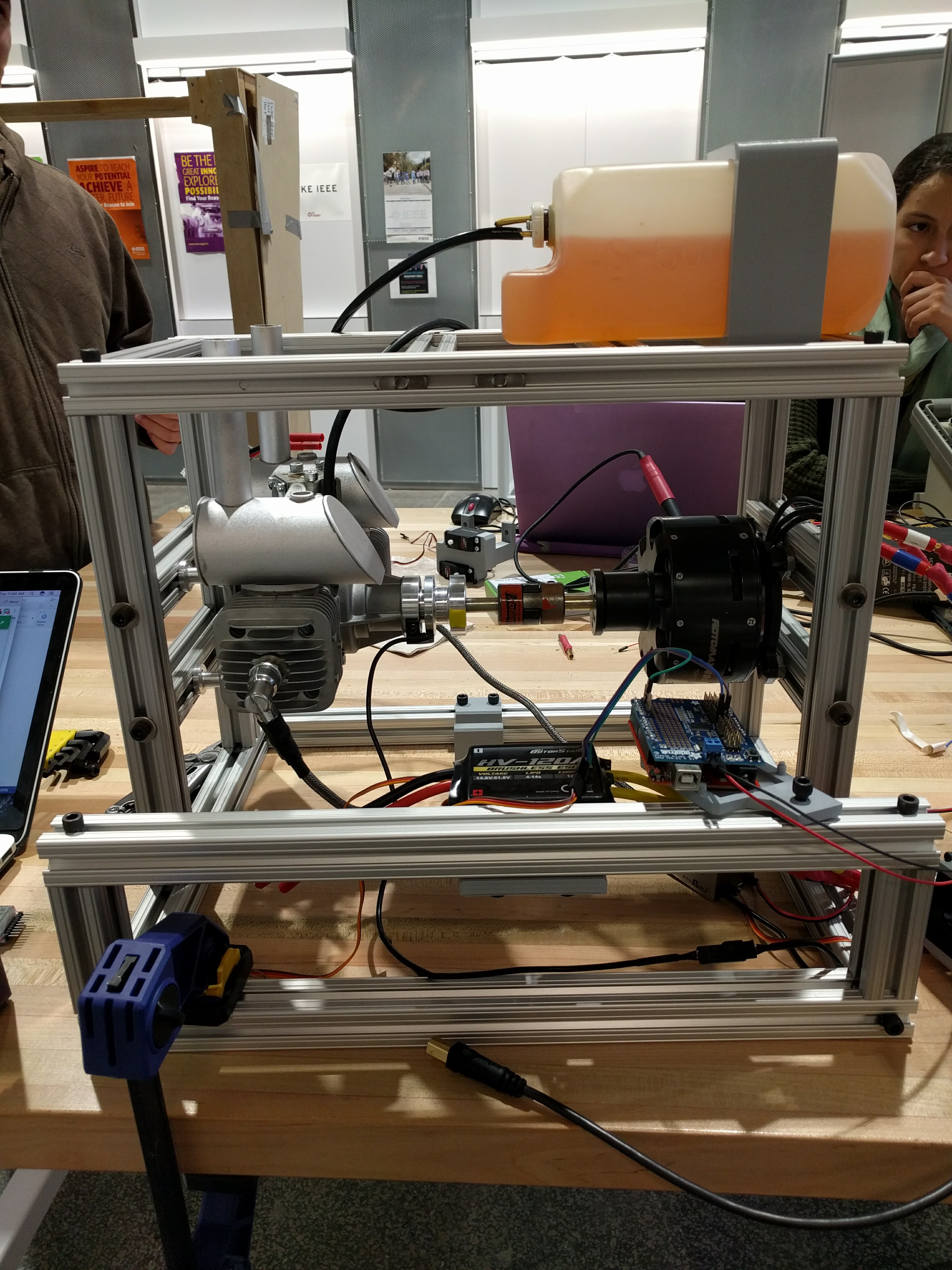 Hybrid Electric Generator for Heavy Lift Drone