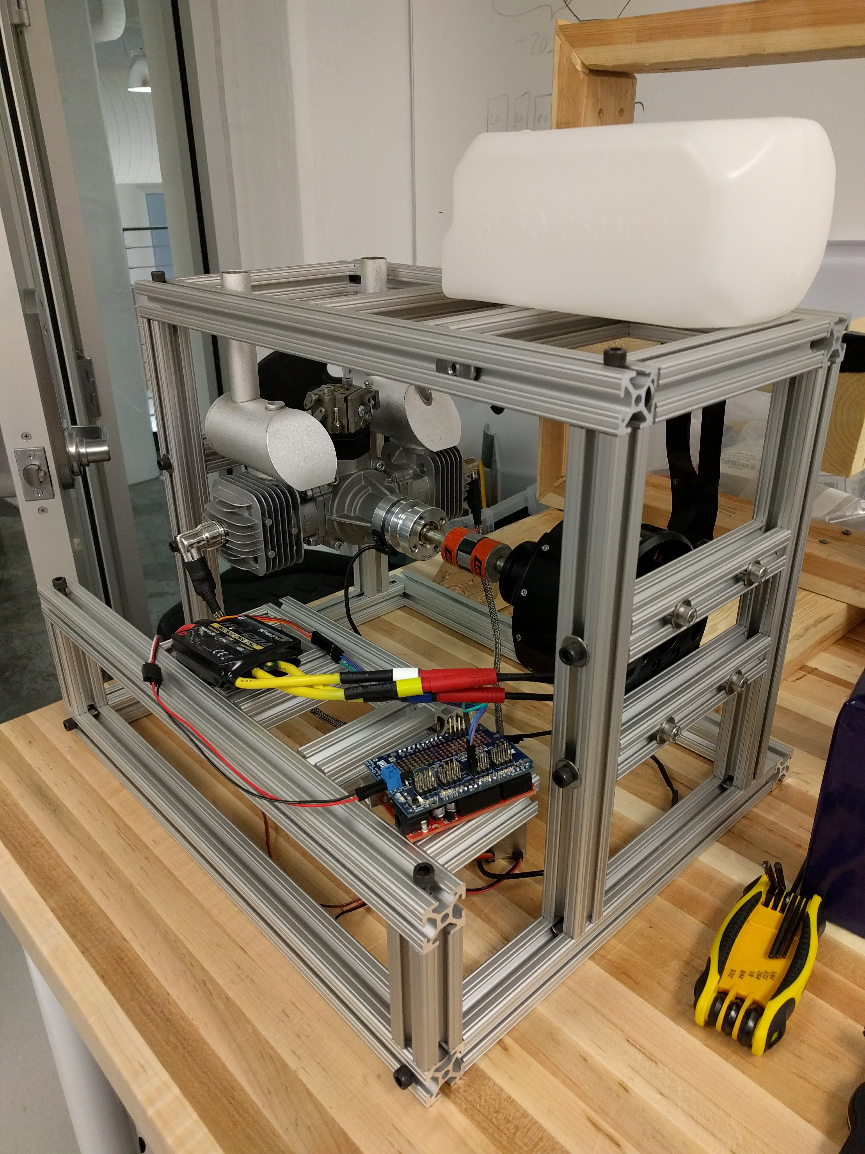 Hybrid Electric Generator for Heavy Lift Drone